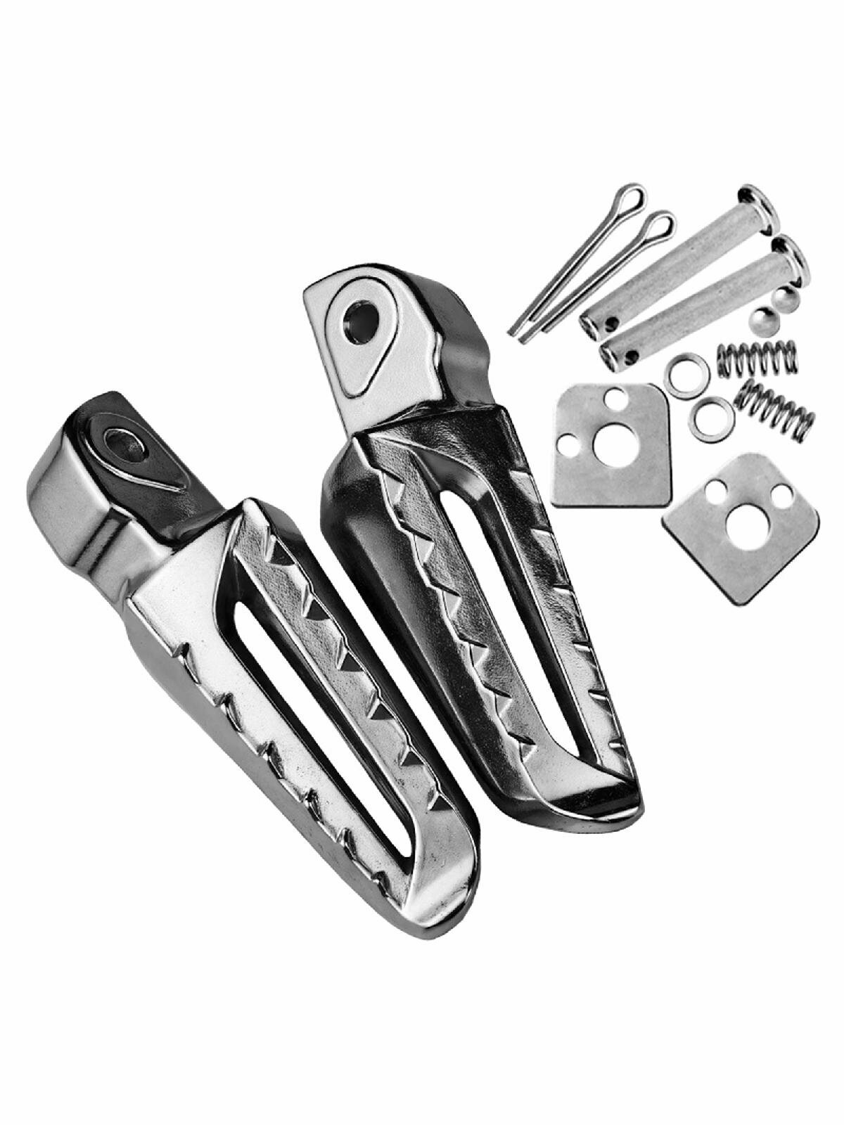 Алюминиевые Подножки Для Педалей Складная Педаль Для Модификации Мотоцикла Аксессуар