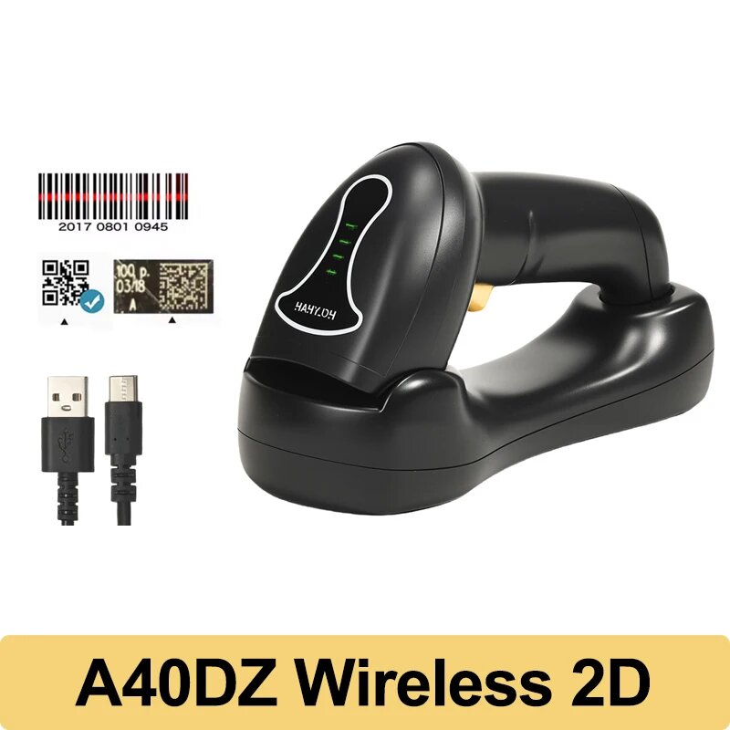 Беспроводной сканер штрих-кодов Holyhah A40DZ A40DZ Wireless 2D