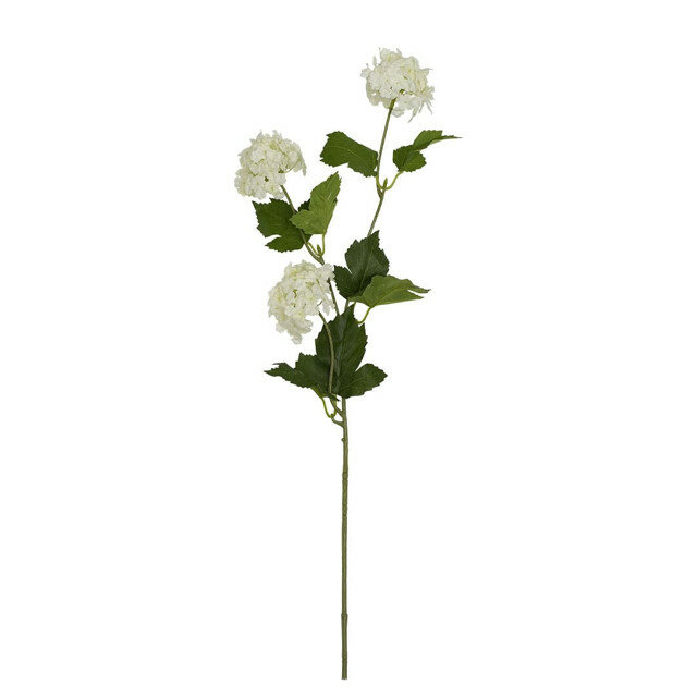 Растение искусственное Вещицы "Гортензия" HFW-5, 76 см, белая