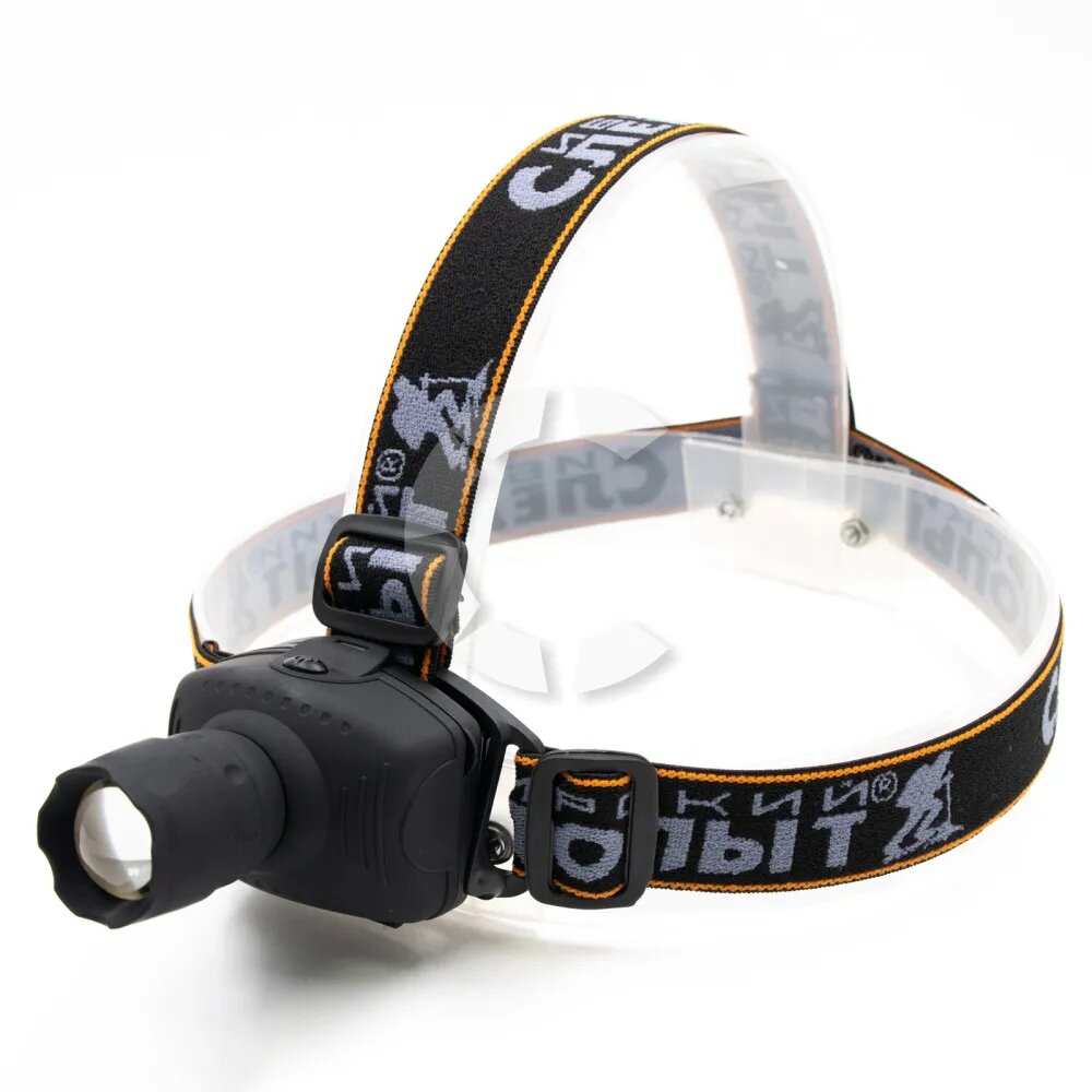 Налобный Фонарь Сибирский Следопыт "Лазер", 1 светодиод, 3 режима, черный