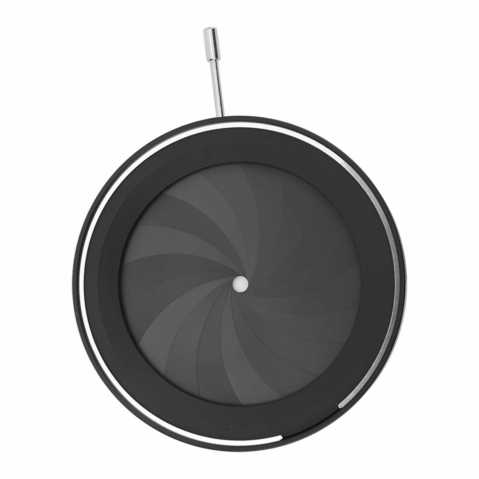 Механическая диафрагма затвора из алюминиевого сплава, регулируемая, 4-60 мм, подходит для микроскопов и камер, 82 мм