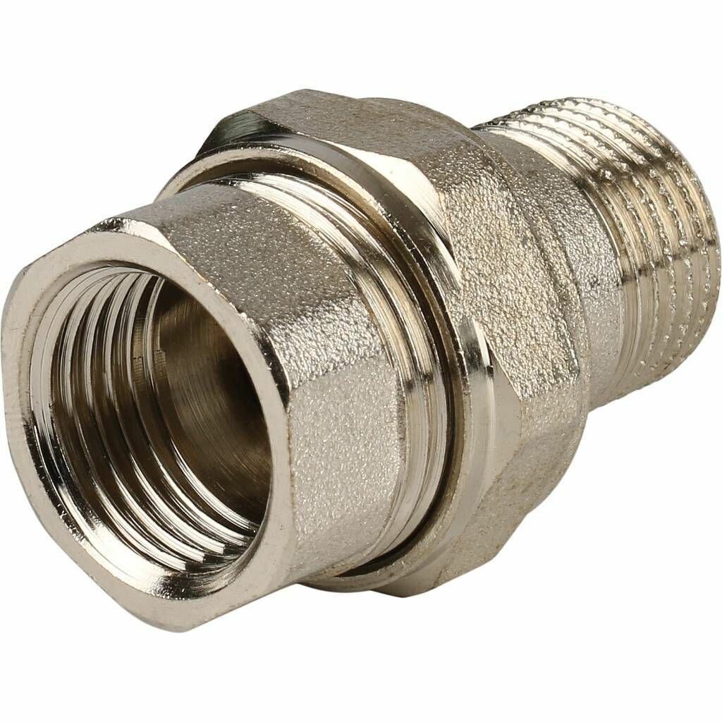 Соединитель прямой никелированный Itap 161 1/2" американка