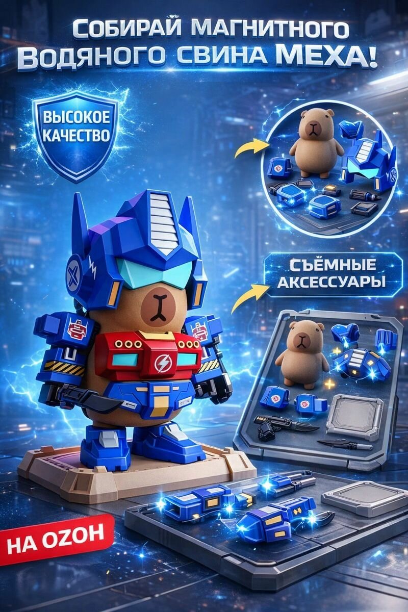 Капибара железный человек