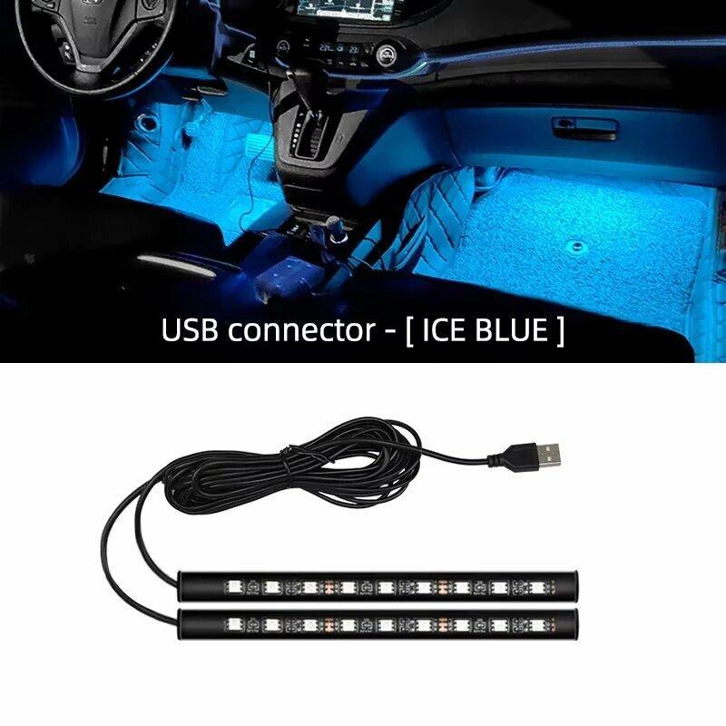 Автомобильная подсветка Ice Blue USB
