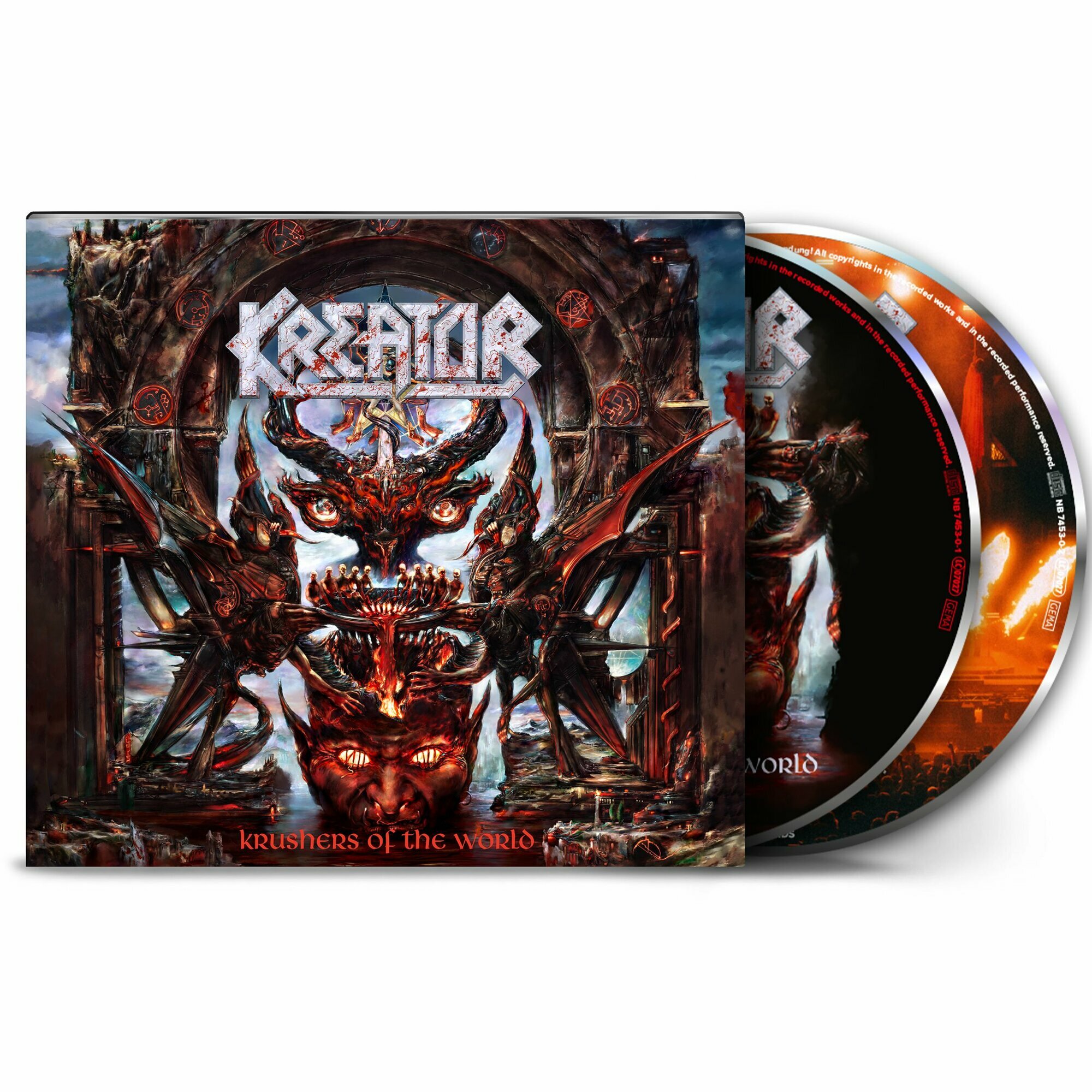 Компакт-диск Kreator - Krushers Of The World (2 CD) (2 CD)