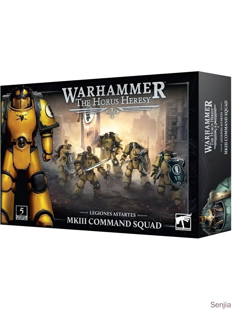 Миниатюры Games Workshop Warhammer The Horus Heresy: Legiones Astartes: MKIII Command Squad