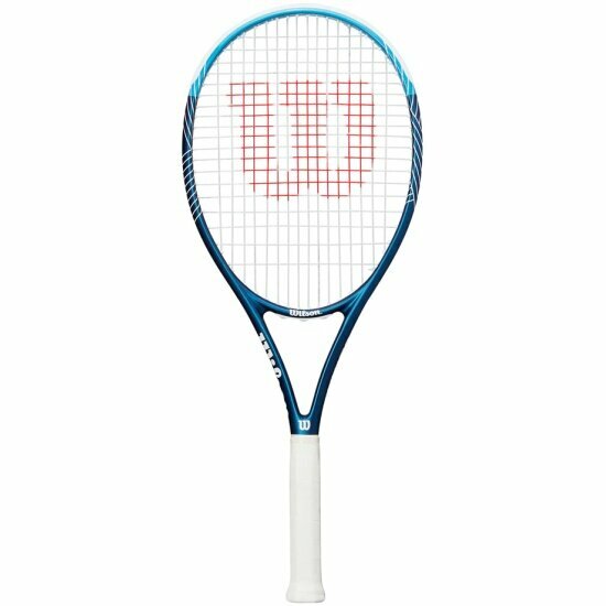 Ракетка для большого тенниса Wilson Ultra Power 105 Gr3, WR147010U3, темно-сине-белая