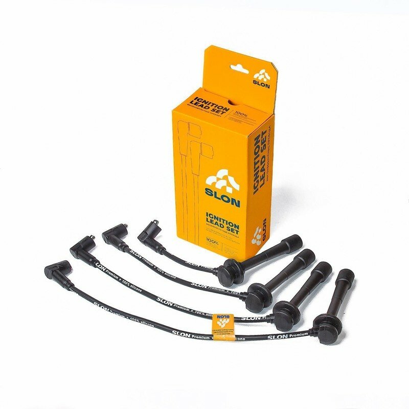 Провода высоковольтные SLON SLN.012 Kia Spectra, Rio, Shuma 1.5, 1.8 Dohc 99-02, Sephia I, II 1.5 16V OEM №: 27400-2X140
