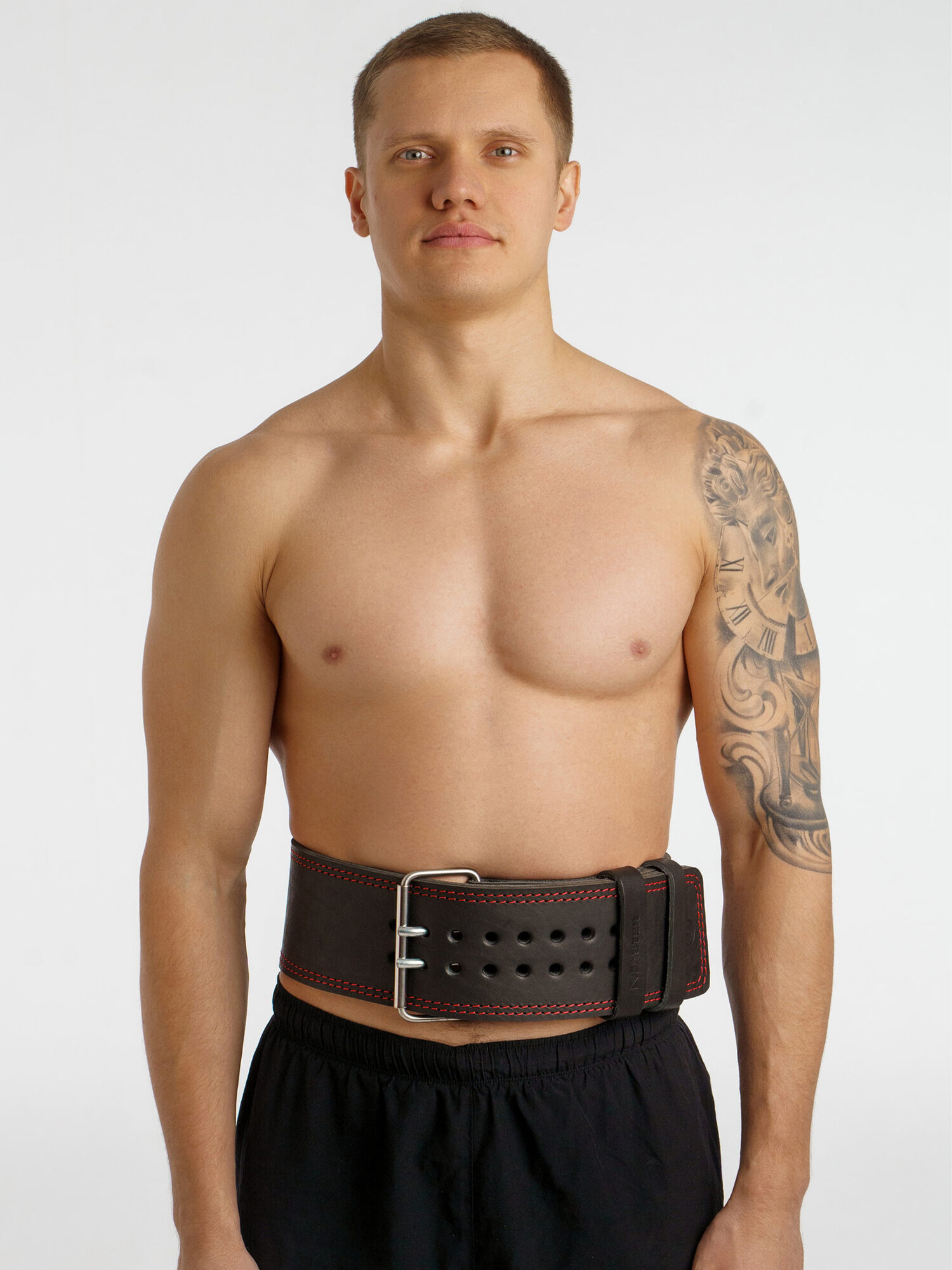 Пояс Пауэрлифтерский жесткий MASTER, XL