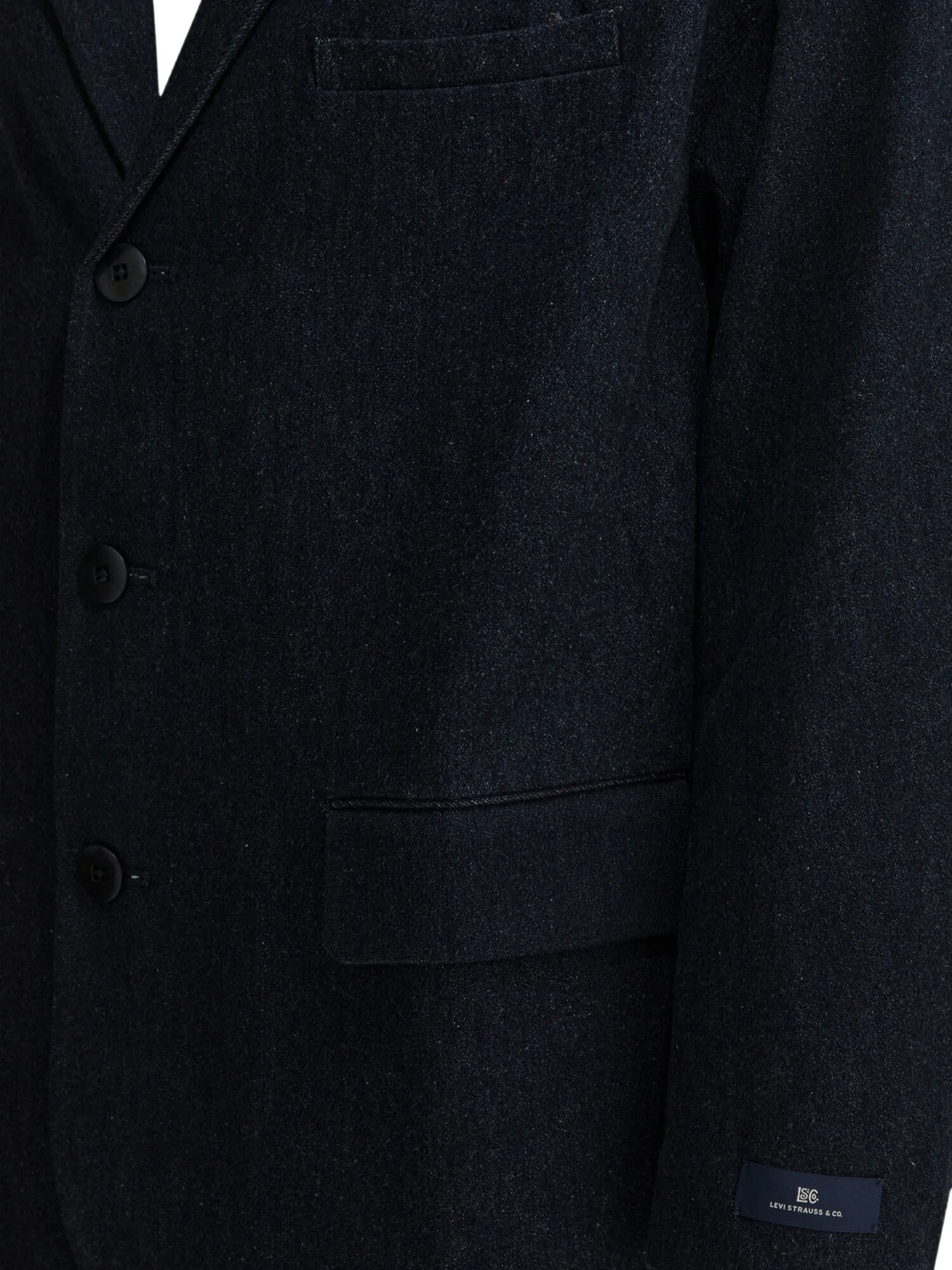 Пиджак Levi's Unstructured, размер XL, синий — фото 1