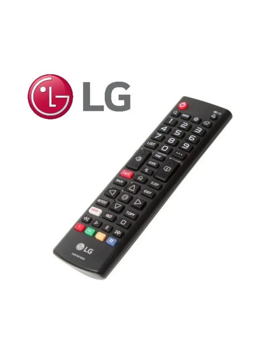 Оригинальный пульт LG с кнопкой IVI для SMART телевизоров пластик, черный