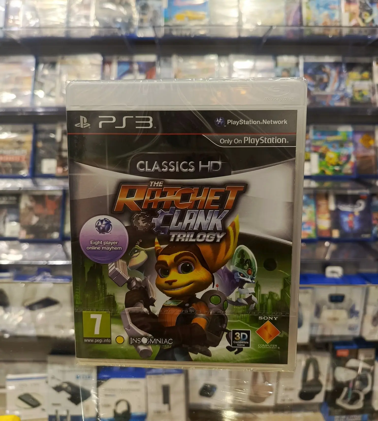Ratchet & Clank: Trilogy Classic HD [PS3, английская версия](SPC)