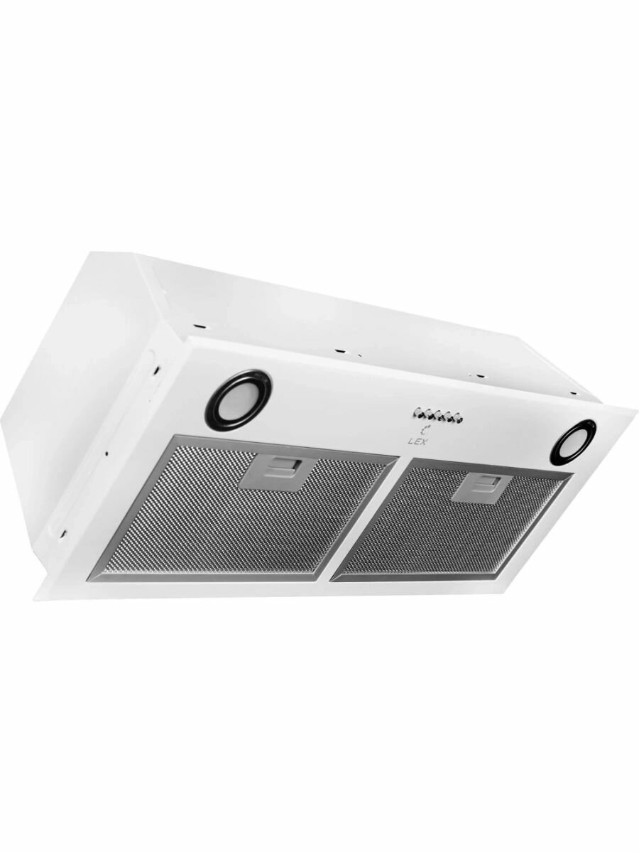 Встраиваемая вытяжка LEX GS Bloc P 900 WH, управление кнопочное, белый chti000325