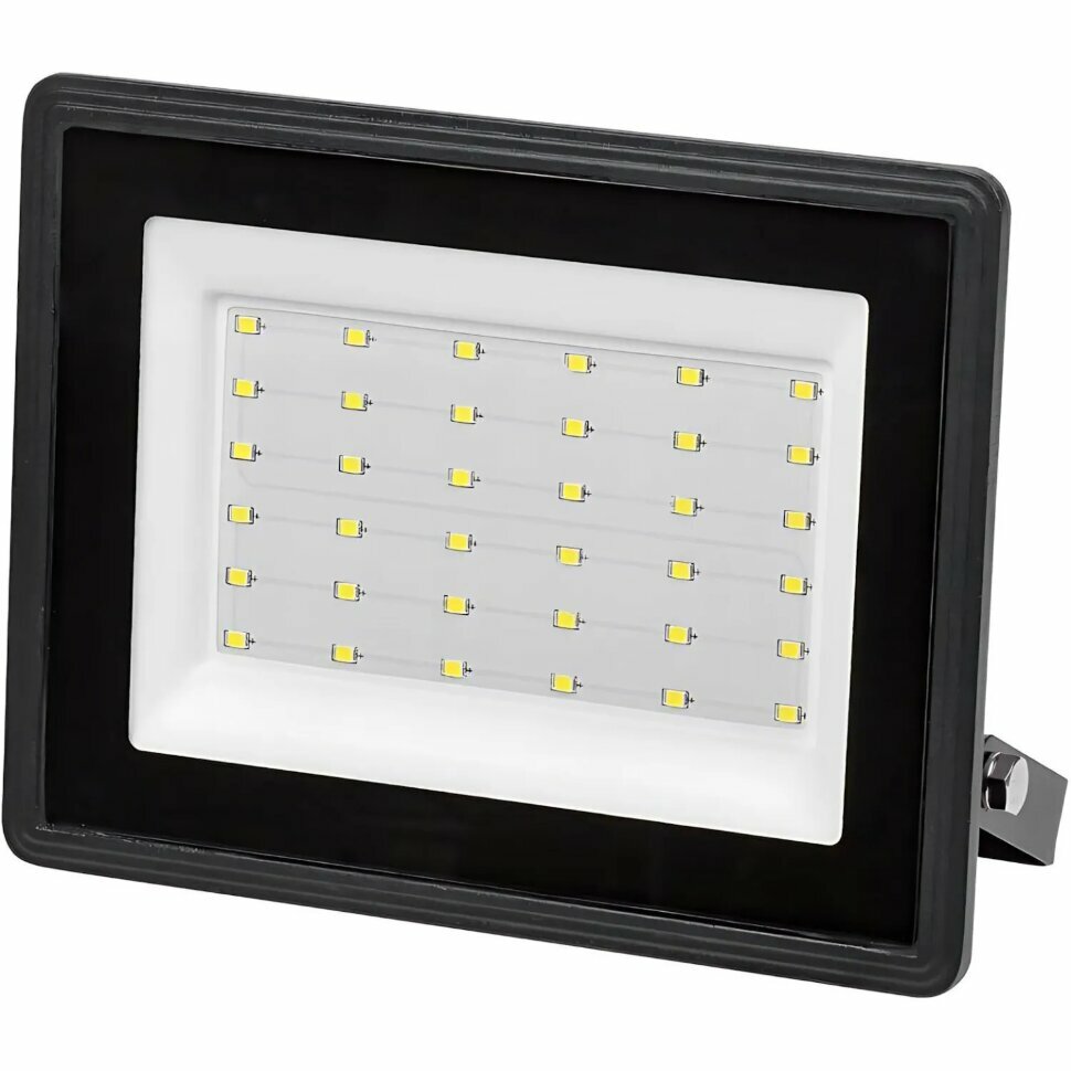 Прожектор светодиодный СДО 06-50 6500К IP65 черн. IEK LPDO601-50-65-K02, 2082453