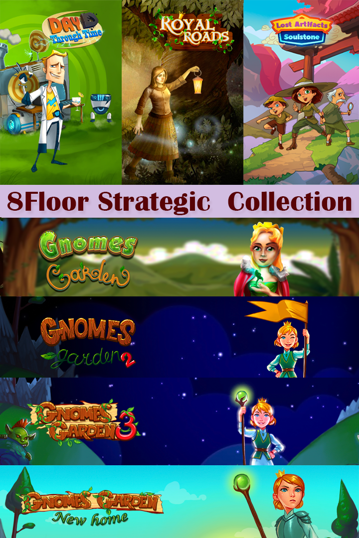 8Floor Strategic Collection — Bundle — ключ активации Xbox / Microsoft Store · Xbox One, Xbox Series X|S · цифровой ключ · любой регион