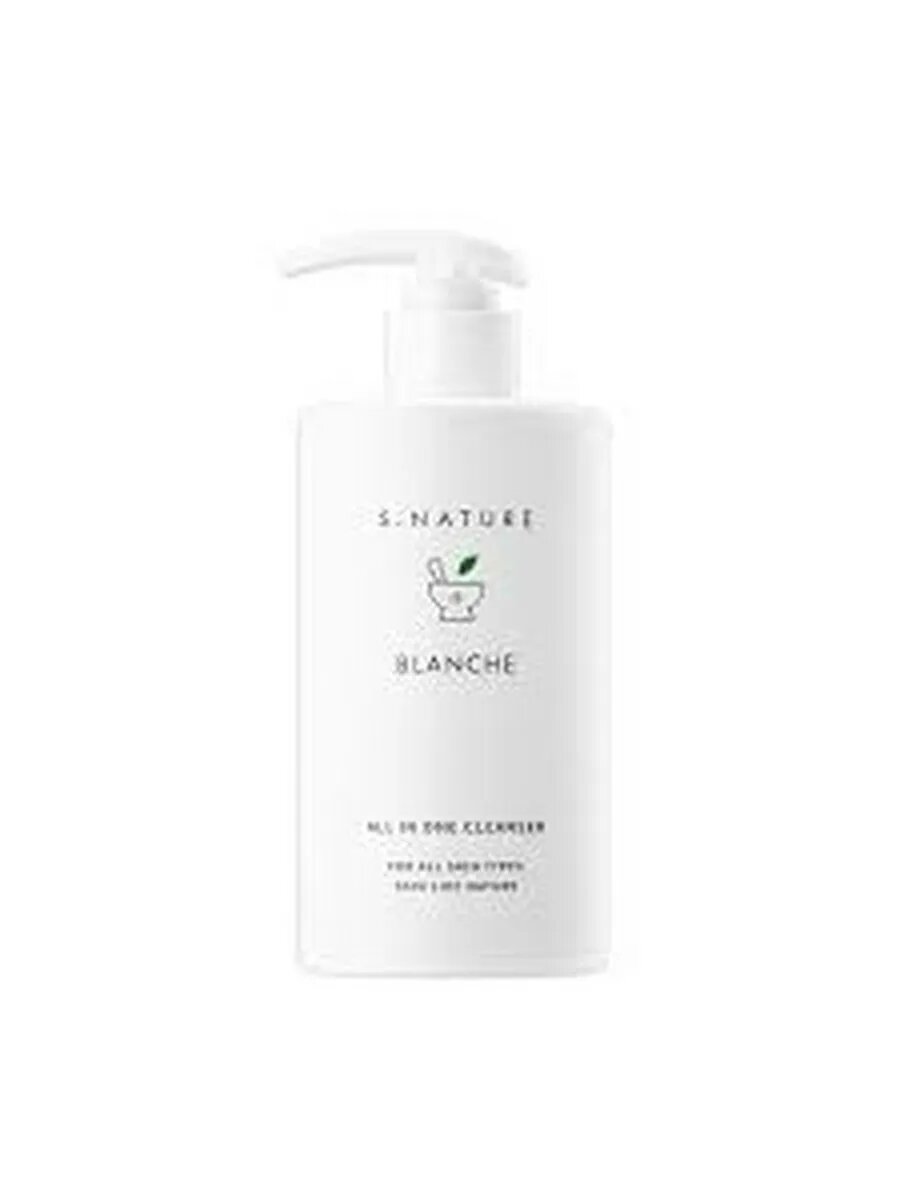 SNTR BLANCHE Пенка для тела очищающая S.NATURE BLANCHE CLEANSER 260ml