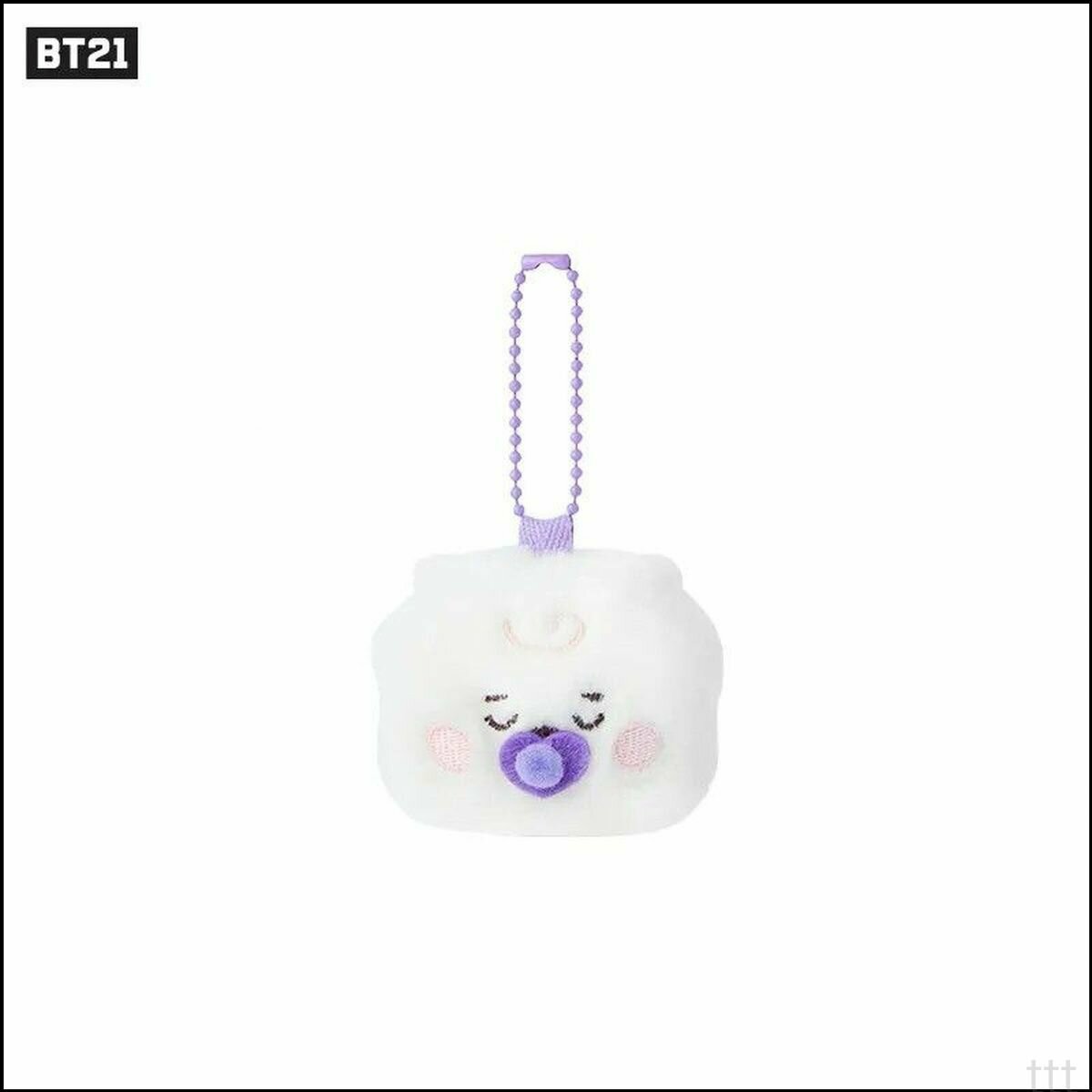 Плюшевая кукла-брелок BTS BT21 NEW BORN Мягкая игрушка