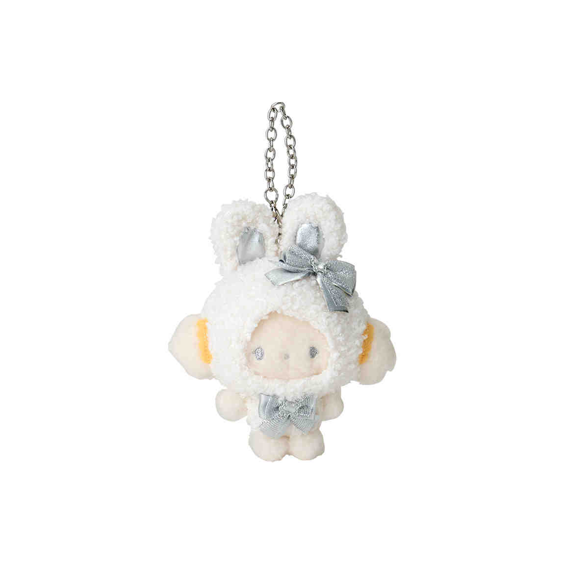 Sanrio Плюшевый брелок Кукла Милый серия Пшеничная мука Эльф Первый снег Кролик 15 см