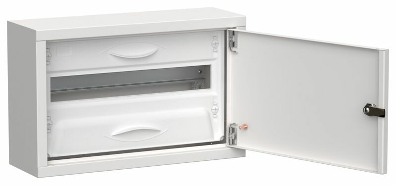 Корпус ЩРн-18 (1х18) TITAN 5 268х420х140 IP31 метал. бел. IEK TI5-50-N-018-31