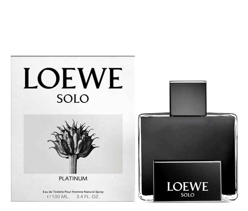 Loewe Solo Loewe Platinum 100 мл - мужская туалетная вода / Платинум Соло