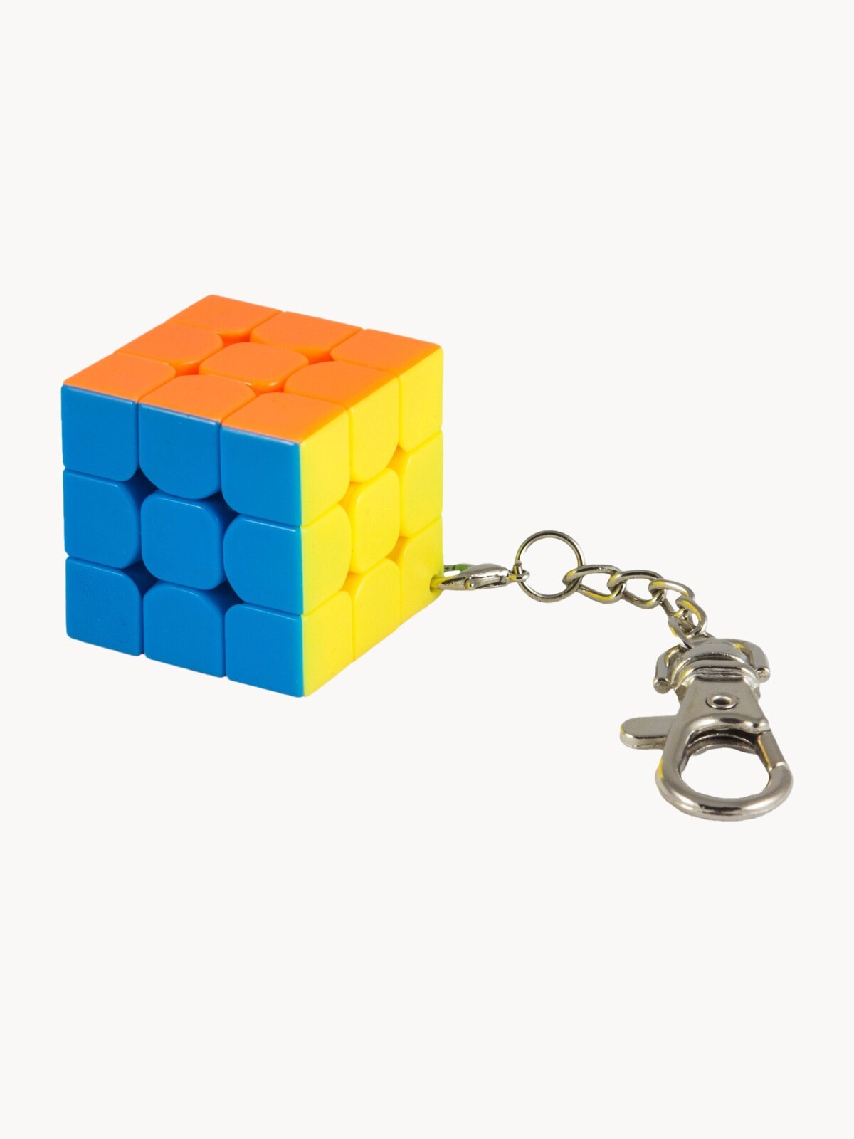 Кубик Рубика брелок MoYu 3x3x3 Mofangjiaoshi 30 mm, цветной пластик