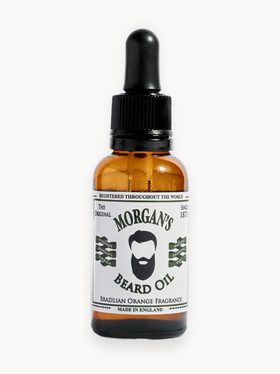 Масло для бороды Morgan's Бразильский Апельсин, для всех типов кожи и волос, 30 мл