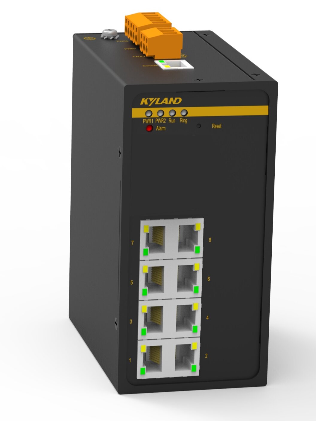 Управляемый коммутатор Kyland SICOM3000A-8T-L5-L5 8-портовый на DIN-рейку