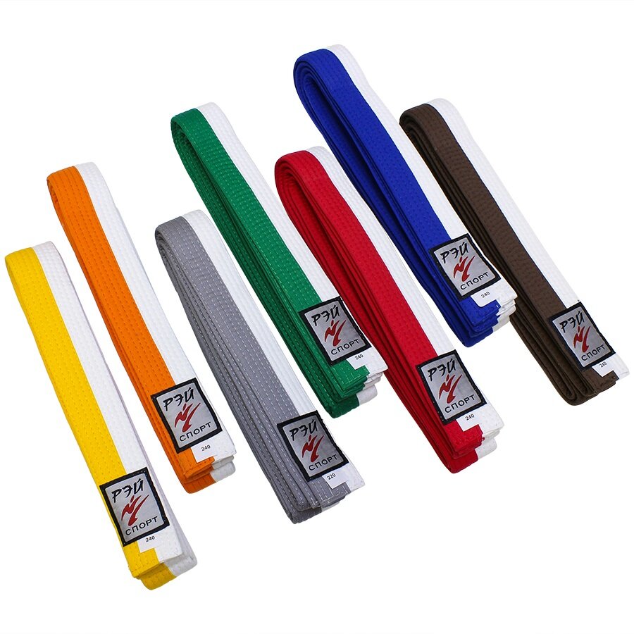 Пояс для кимоно Двухцветный (П14)