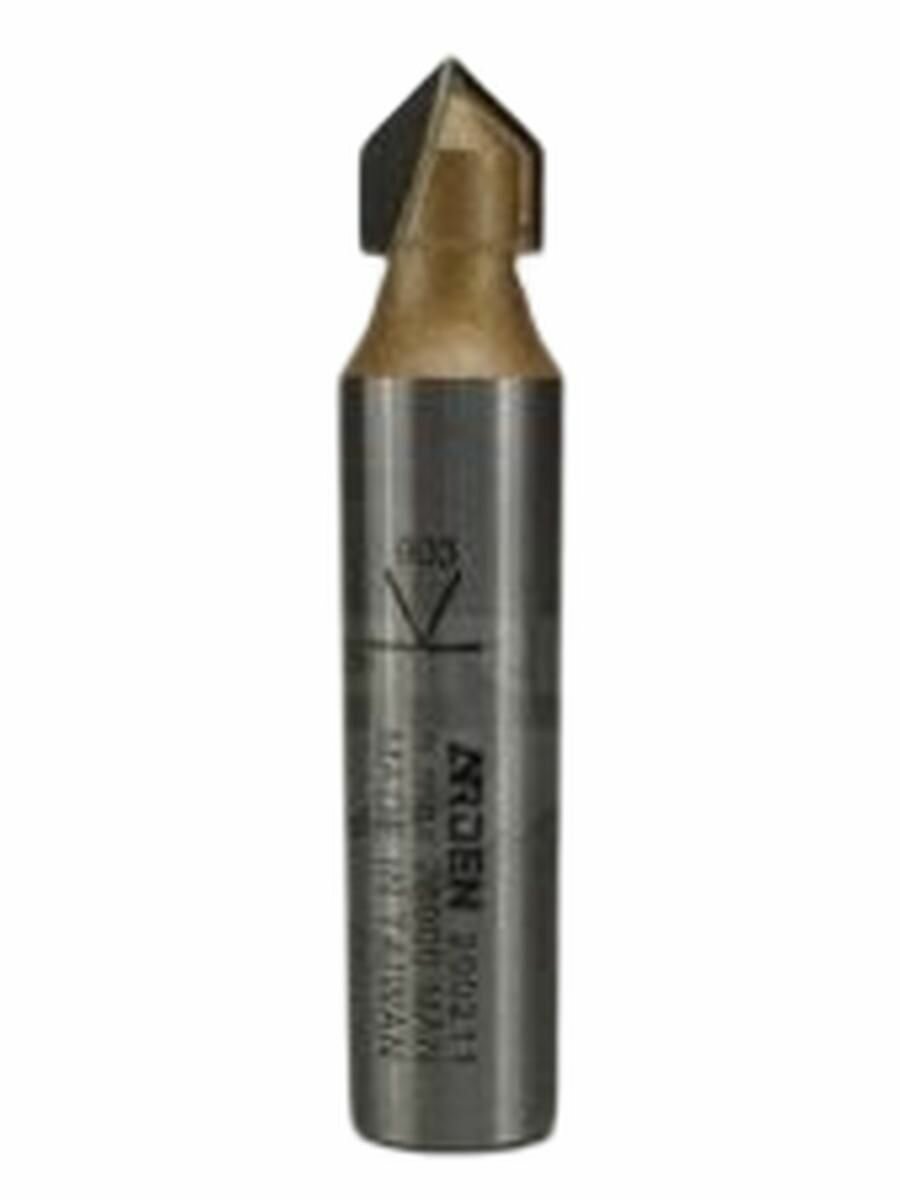 Фреза ARDEN пазовая c углом 90гр. D 9.53x9.53x43 S 12 ARDEN 200211