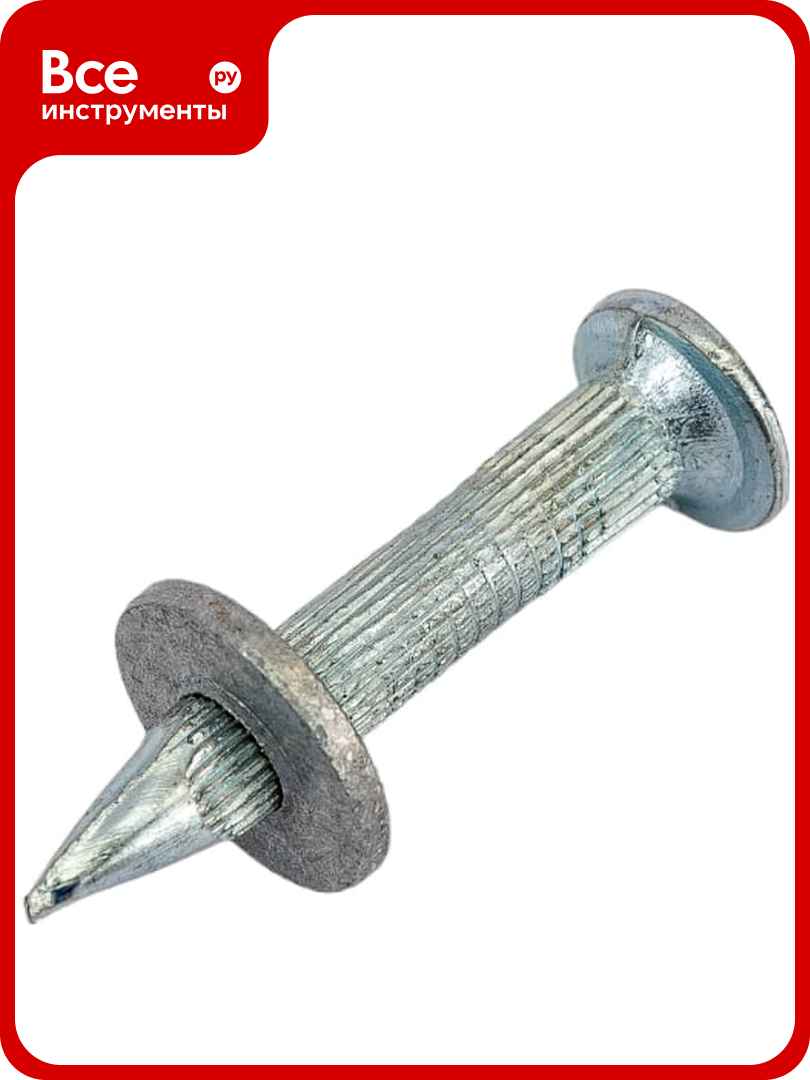 Монтажный дюбель-гвоздь Tech-Krep 4.5x30 мм, 100 шт, Область применения