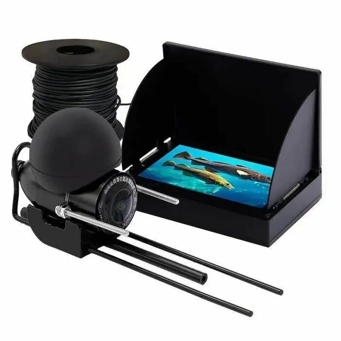 Подводная камера для рыбалки, летняя/зимняя рыбалка, 4,3 дюйма, 20 м