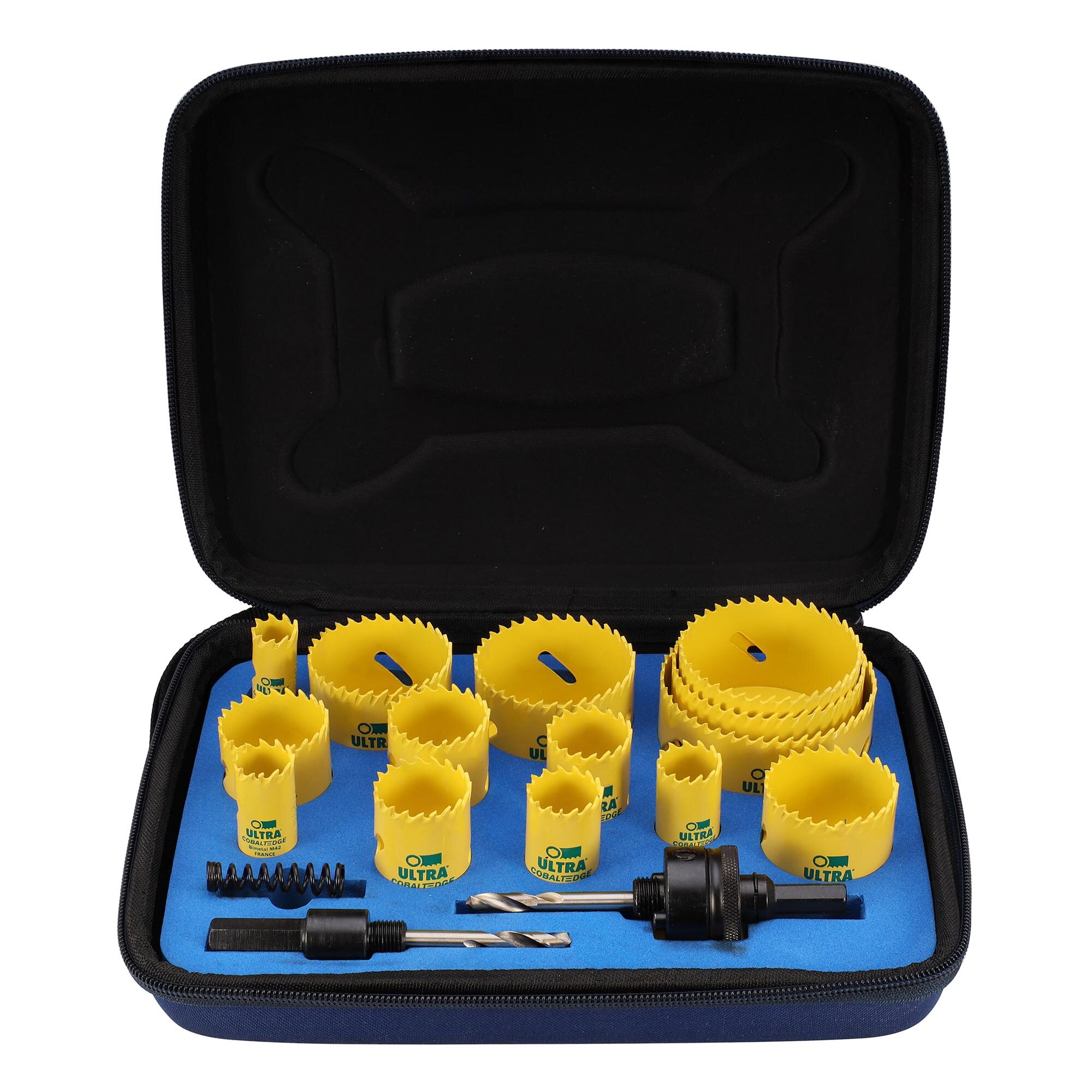 Набор коронок ULTRA Bi-metall 16-76мм HSSE-Co8 17пр SCY 3663