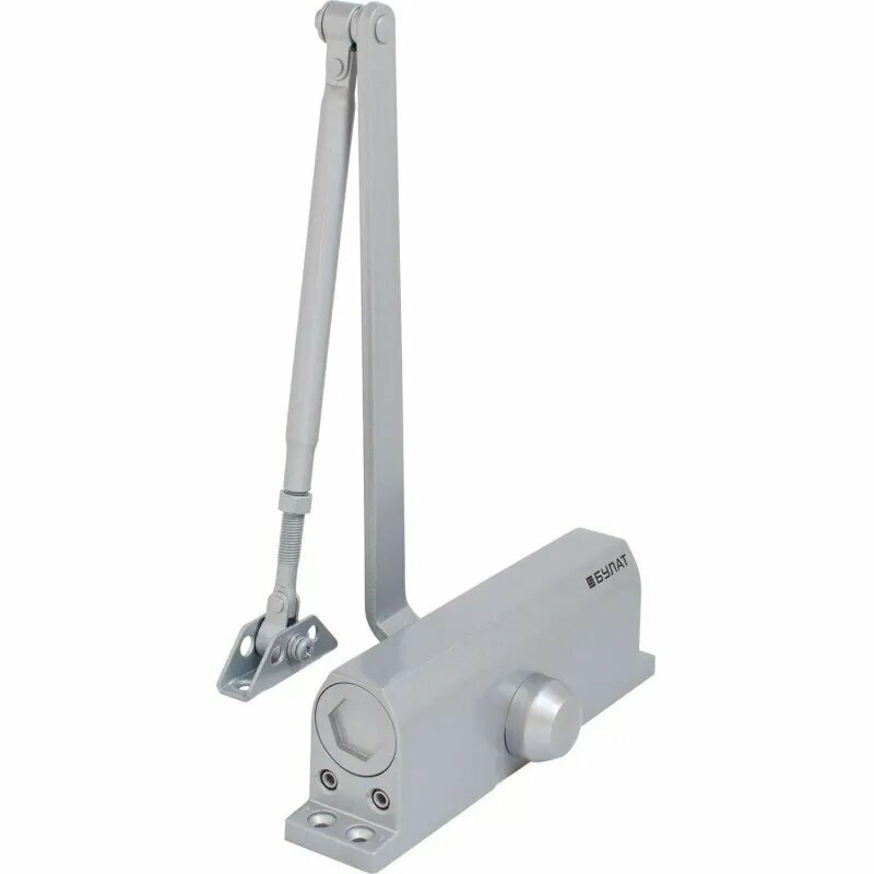 Доводчик дверной булат ULTIMATE ДД-150 A-S (80-160 кг) серебр, морозост(10), 2212553