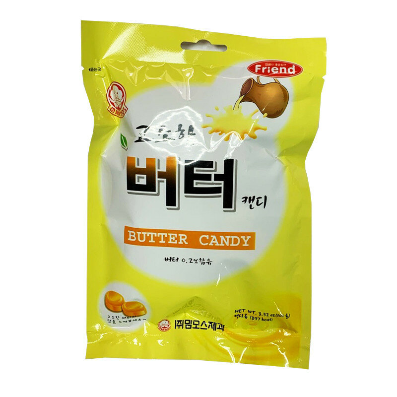 Карамель Mammos со вкусом сливочного масла 100 г, Южная Корея