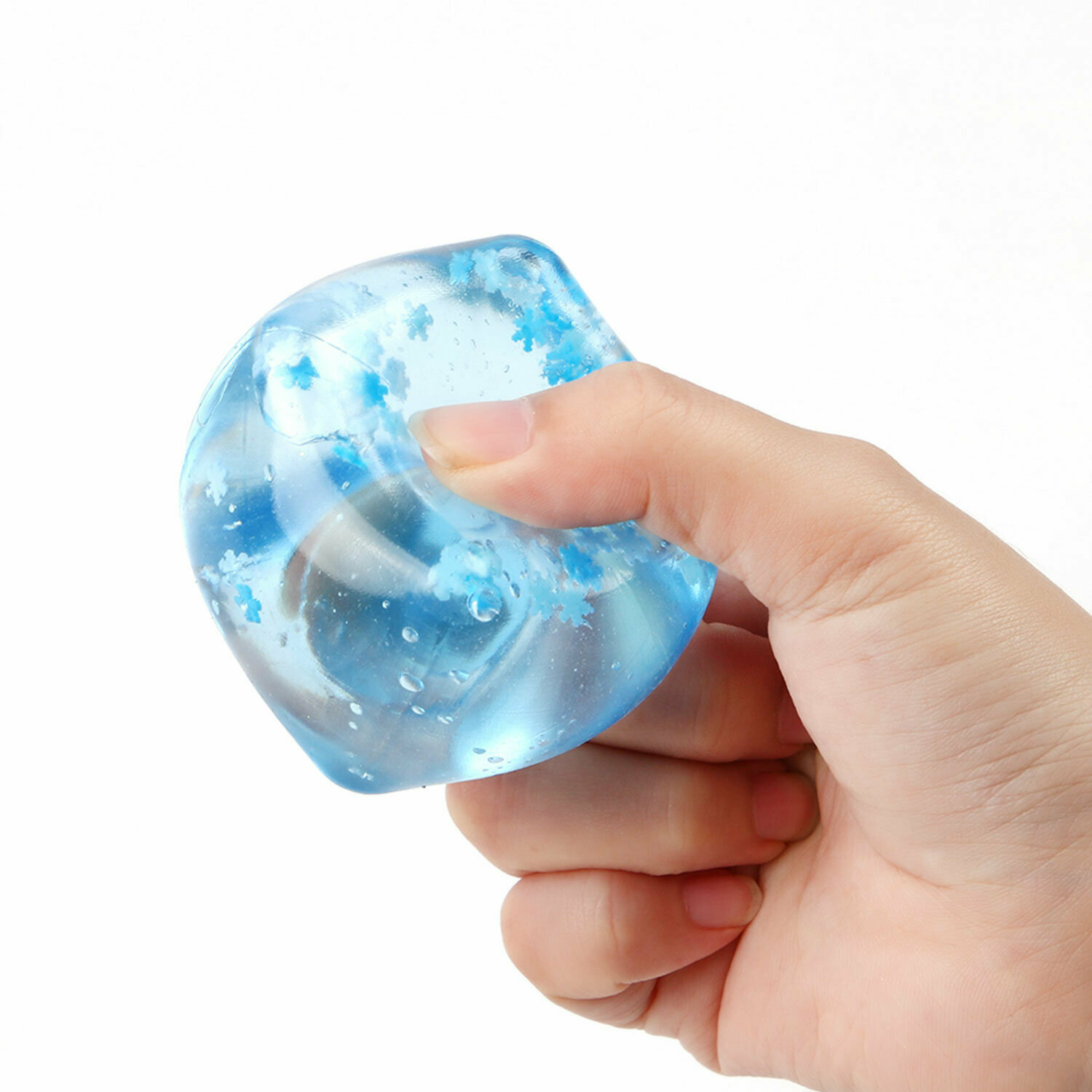 Упаковка 12 шт. Игрушка-антистресс "кубик льда", 5 см, дисплей, JOLLY JOT (джолли джот), 665797