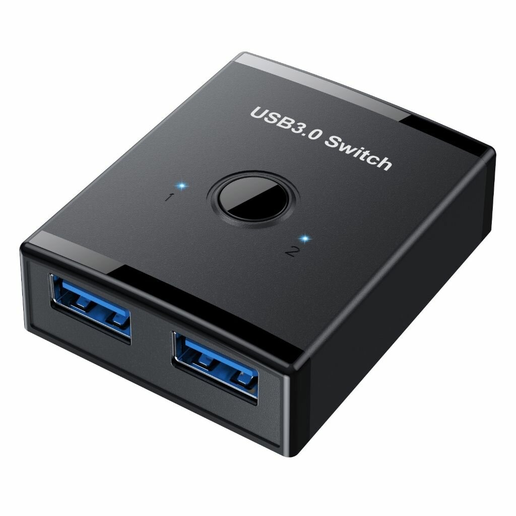 (1 комплект) Двусторонний переключатель USB3.0, приватный режим, два входа и один выход/один вход и два выхода
