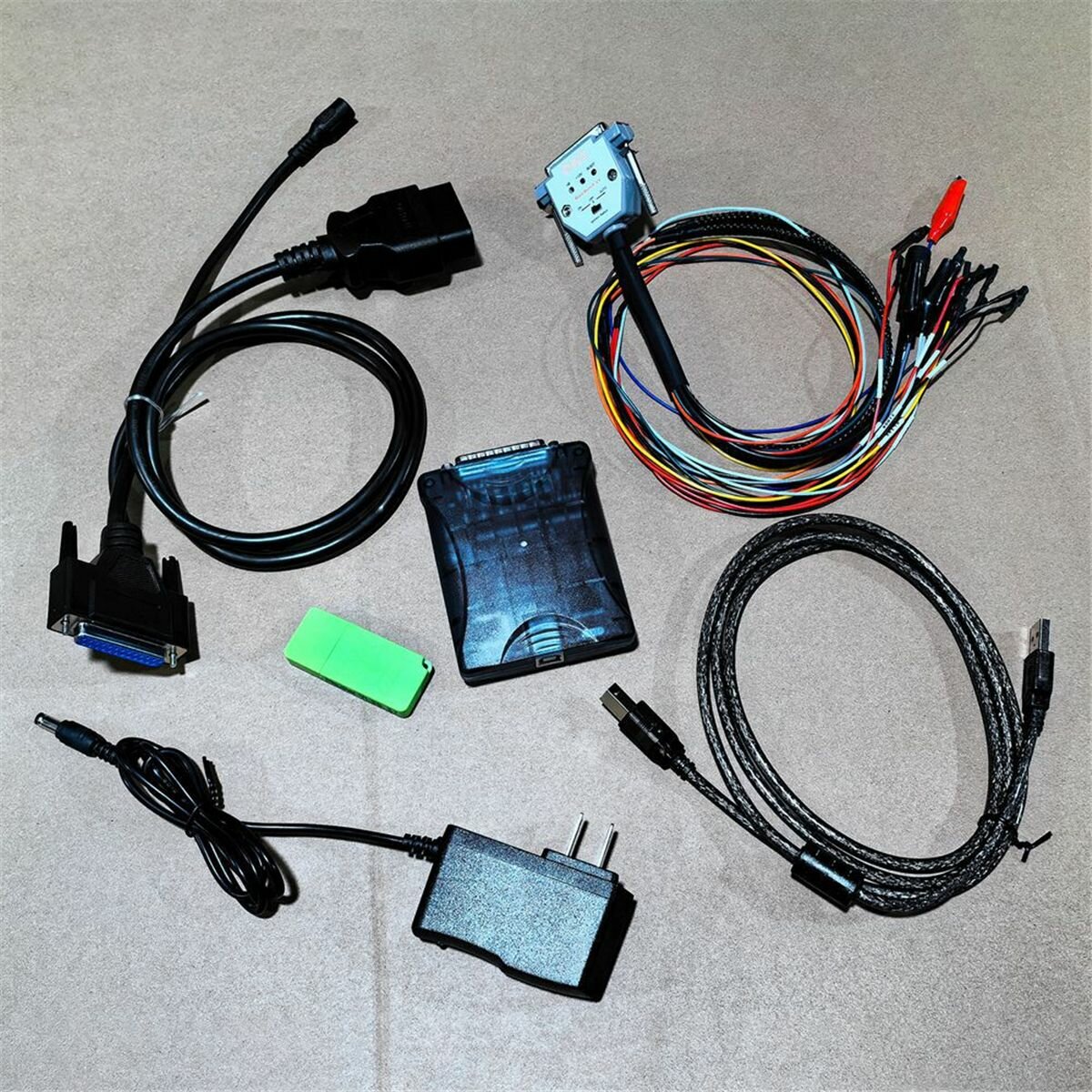 J2534 Pro+ Pcmflash для VCI Scanmatik 2 Pro ECU Programmer Tool Bench US Plug — фото 1