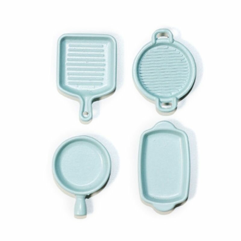 Миниатюрный набор посуды для кукольного домика