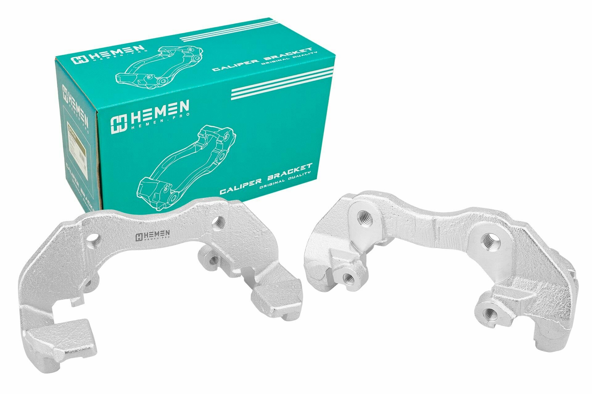 Скоба суппорта передняя правая Ford Focus II 04-, C-Max 03-, Mazda 3,5, Volvo C30, S40 (HCBFR012)