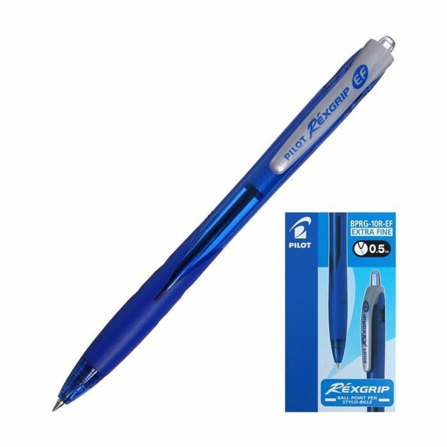 Ручка гелевая EK SMART-GEL автомат, синяя, 0,5мм, цв. корпус. Комплект из 12 ручек