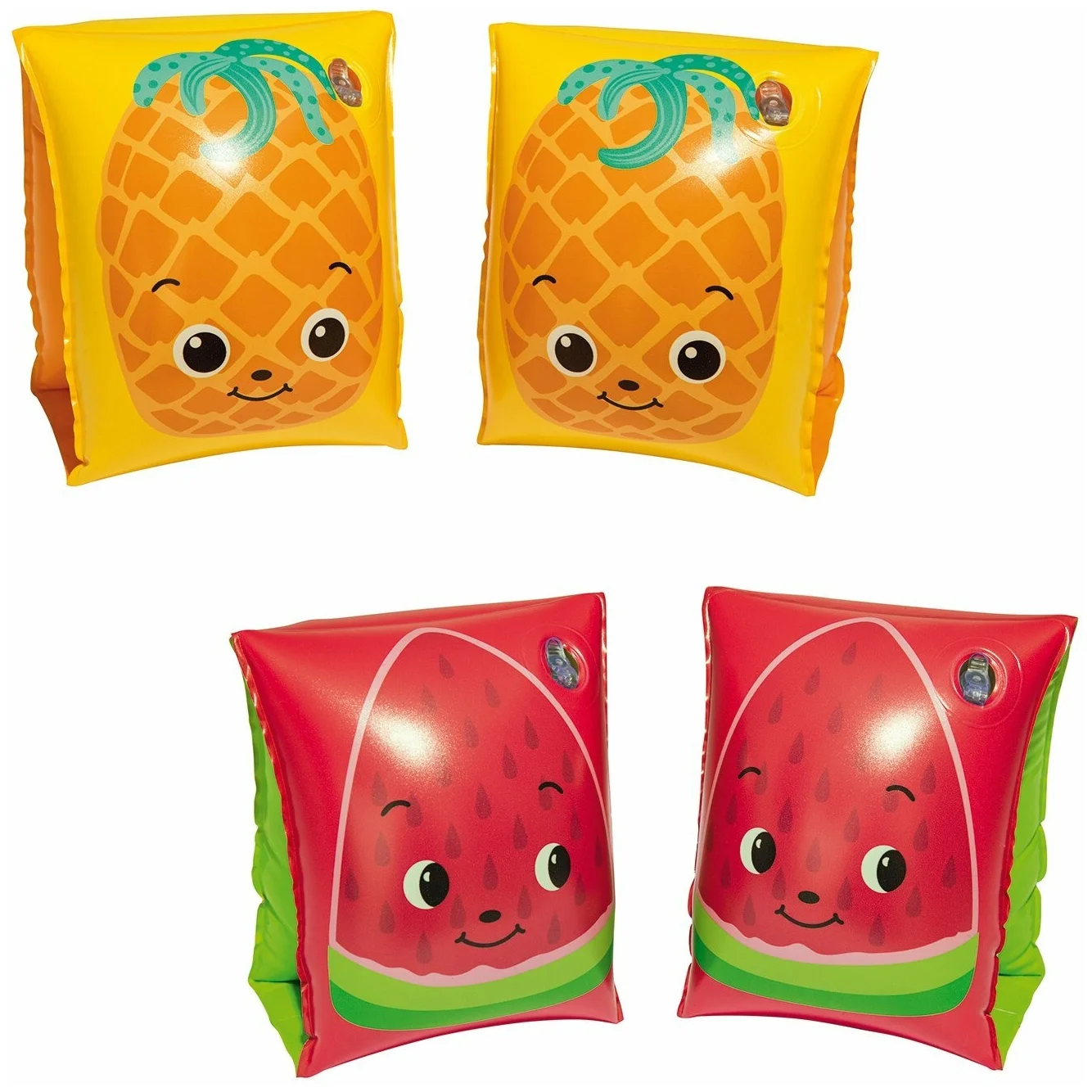 Нарукавники Bestway Фруктастик, ПВХ, разноцветные, 23 см x 15 см