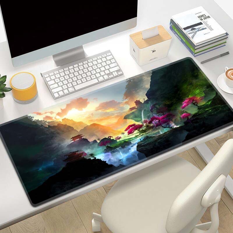 Коврик для мыши и клавиатуры "Sky", 900x400 мм, утолщенный край