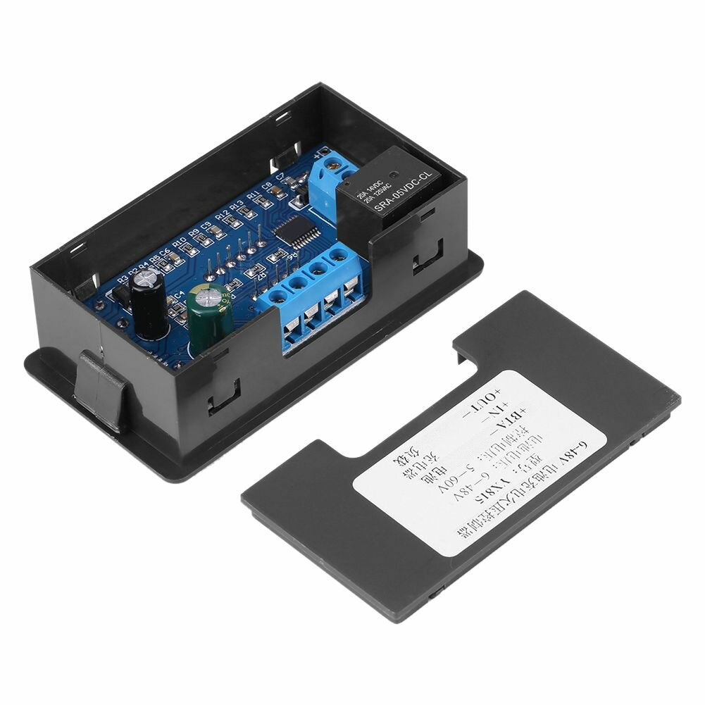 Модуль контроллера зарядки аккумулятора 6-48 В для контроля пониженного напряжения и защиты от разряда