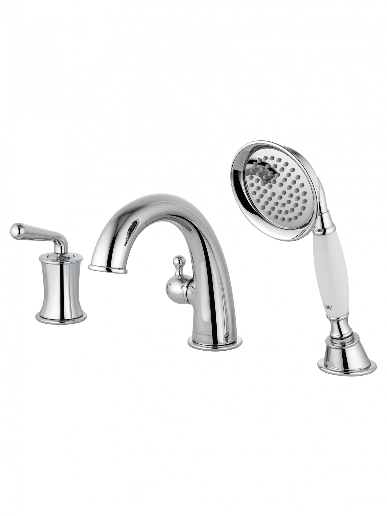 Смеситель на борт ванны WONZON & WOGHAND STEAM, хром WW-88659008-CR