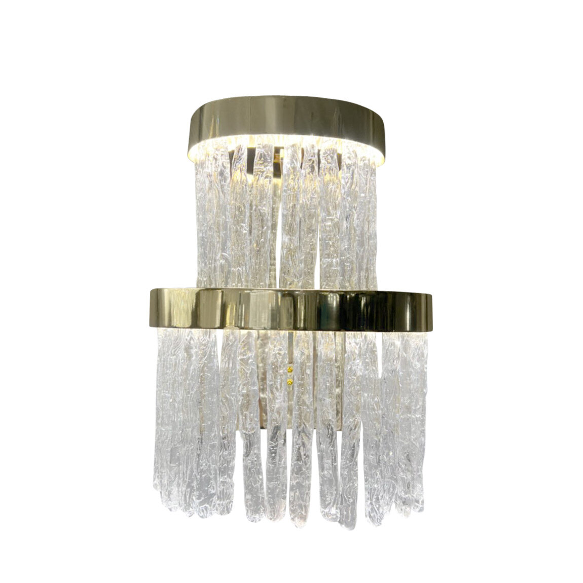 Настенный светильник Delight Collection 5136 5136-wall gold, Прозрачный/Золотой, LED