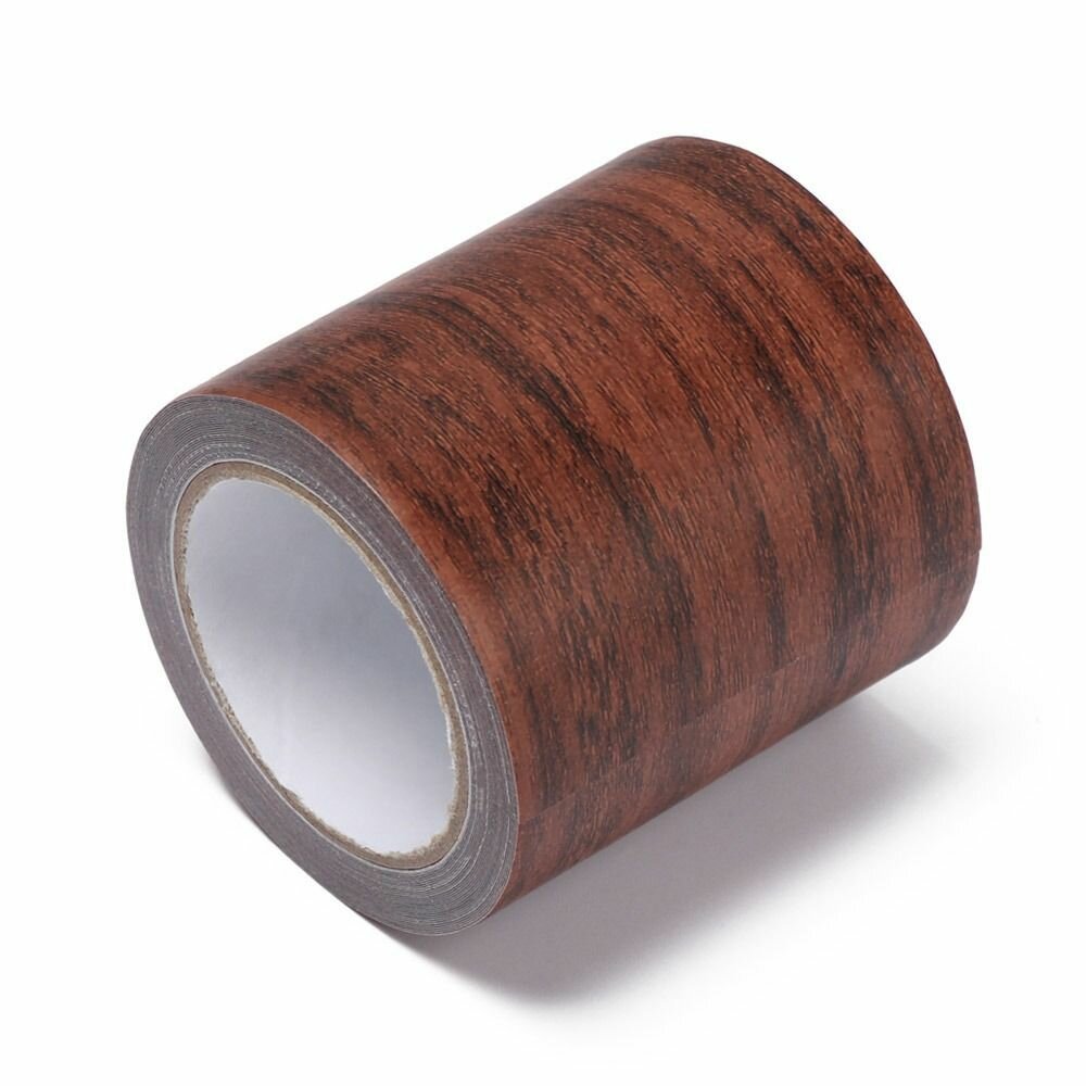 Декоративная самоклеящаяся лента под дерево 5 м — ремонтная мебельная пленка для плинтусов и стен быстро и чисто