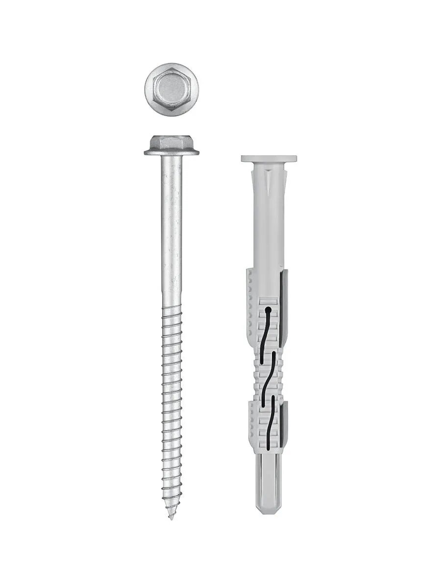 ЗУБР Дюбель фасадный ФД-Ц 10x 120 мм 50 шт 301455-120