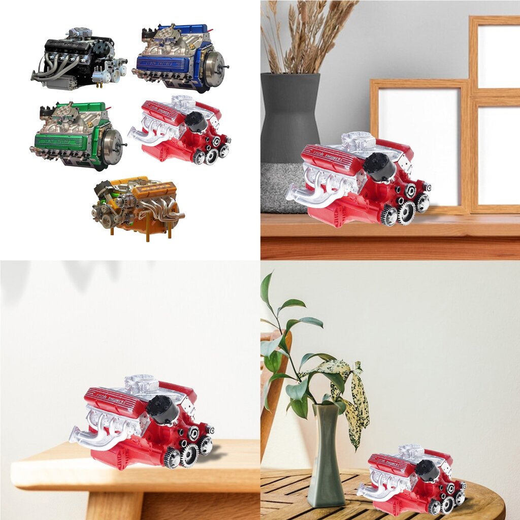 Модель двигателя с мотором — фото 1
