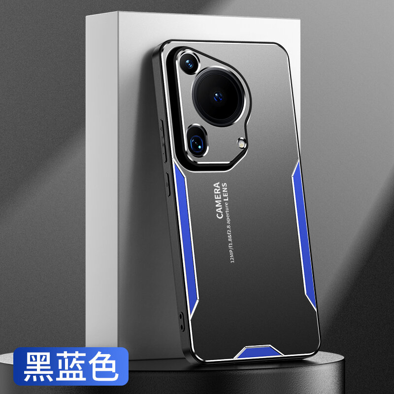 Чехол для Huawei Pura 70 Ultra / Хуавей Пура 70 Ультра, матовая поверхность,360° Полная защита, чехол-кардиомонитор, поликарбонат (PC), защита камеры, ударопрочный, усиленные углы, soft touch