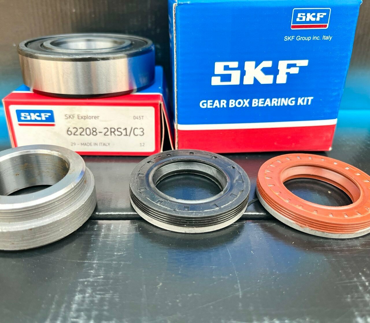 SKF Ремкомплект полуоси (без АБС) Лада Нива 21214, 2131, Niva Legend, Шевроле Нива, Niva Trevel (подшипник, сальник, кольцо запорное)